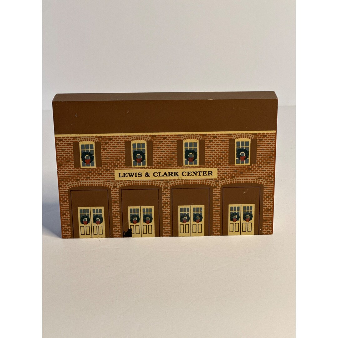 VTG Cats Meow Village 1993 Lewis & Clark Center St Charles Christmas ...