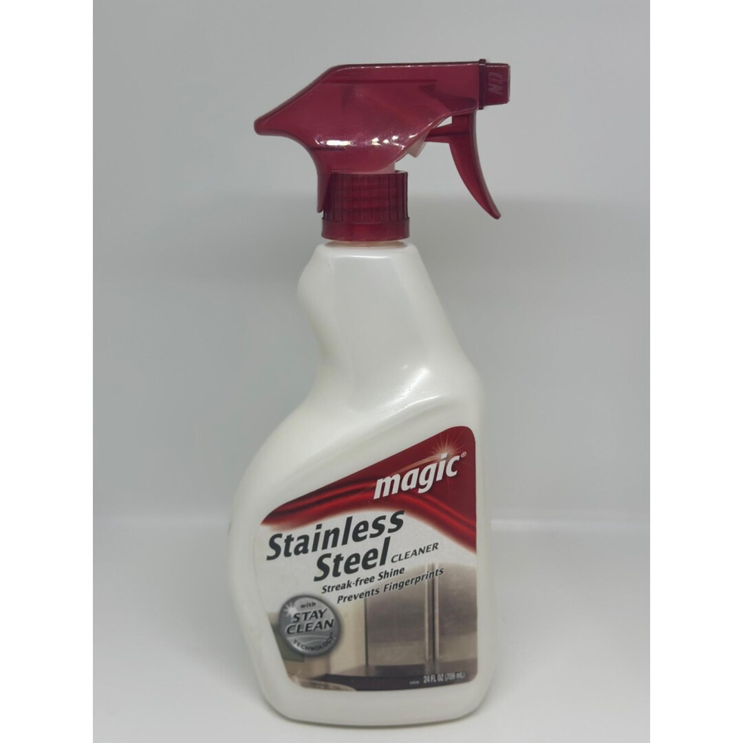 NOS Magic Stainless Steel Cleaner Spray 24 Fl Oz - Streak-free Shine ...