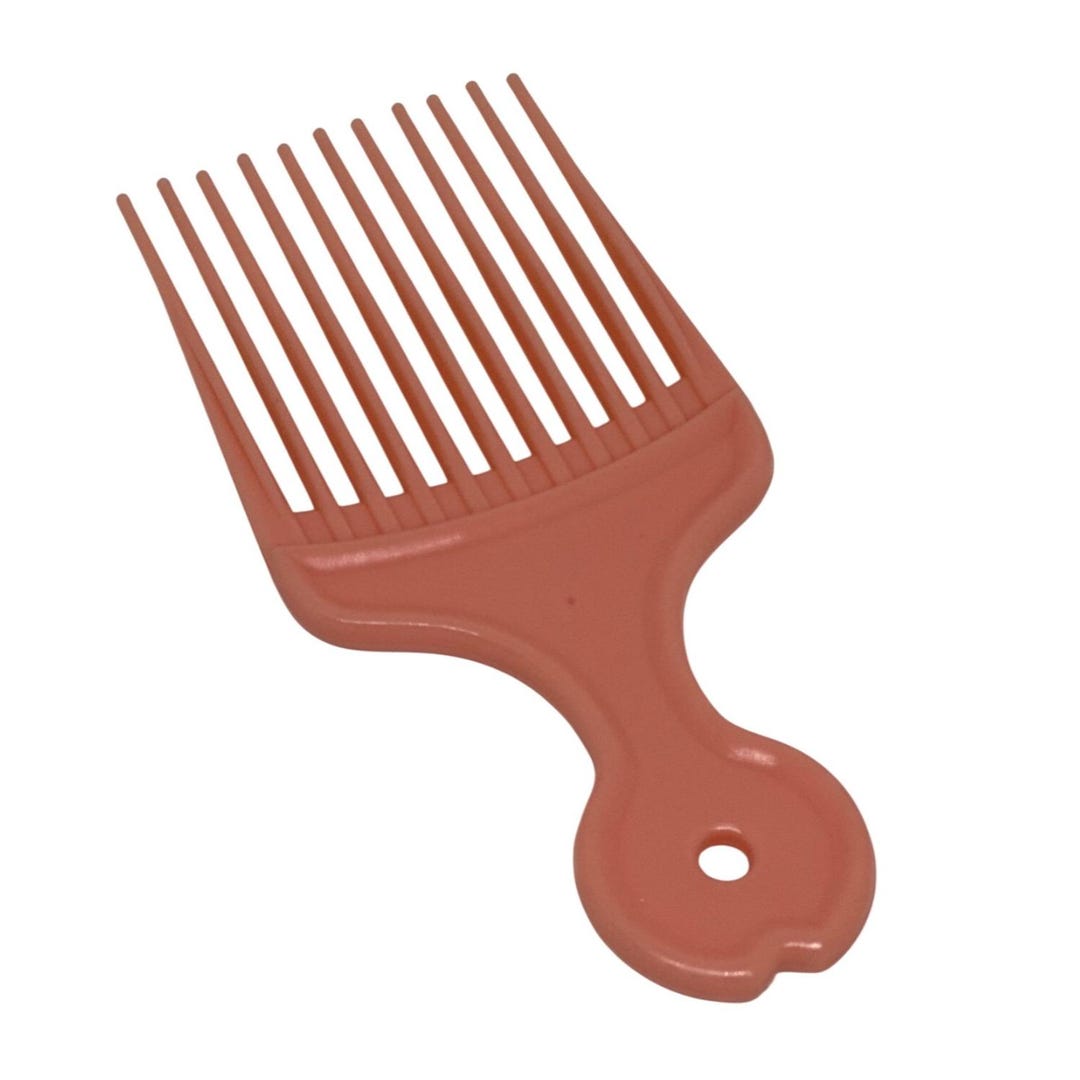 Vintage Pink Plastic Hair Pick Comb for All Hair Types Styling - Etsy