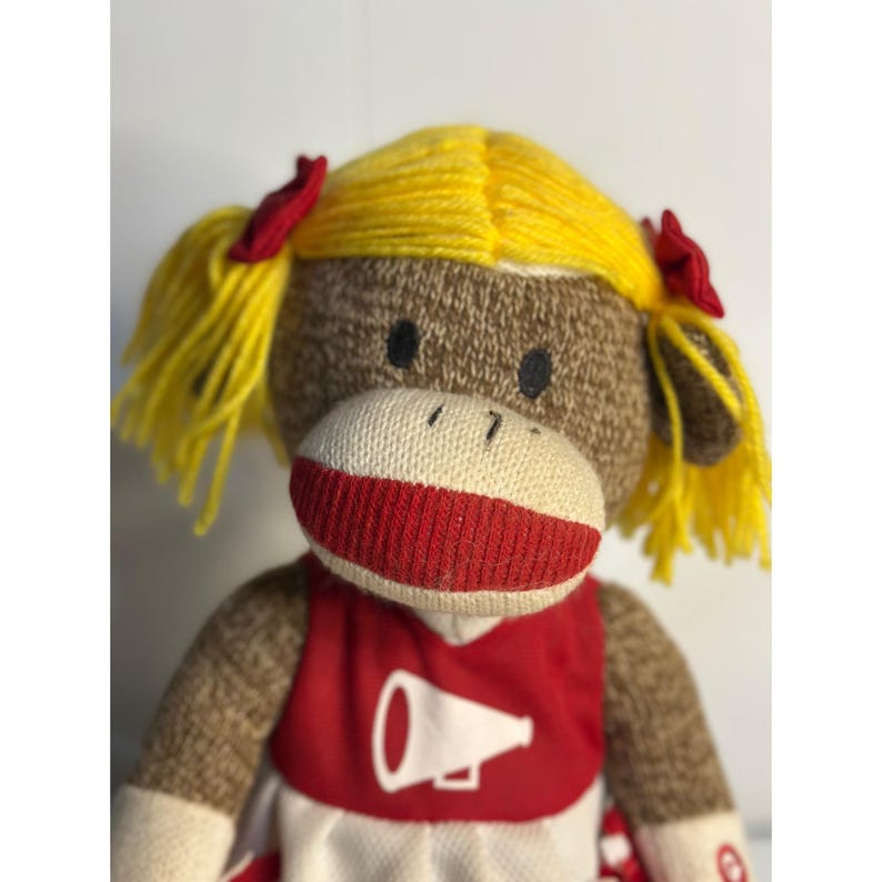 VTG Gemmy Animated Monkey Cheerleader Doll 12" - Sings Britney Spears ...
