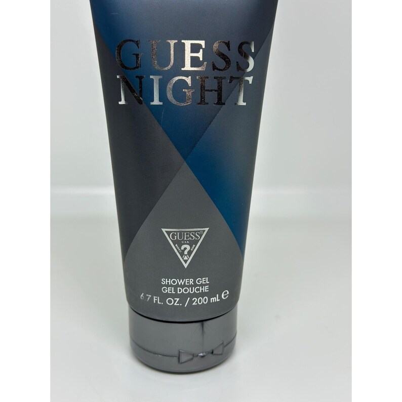 NEW Guess Night Shower Gel 6.7 Fl Oz / 200 Ml for Men Grooming Bath ...