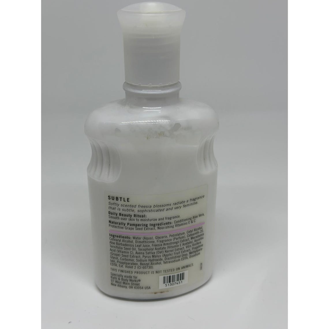 Bath & Body Works Pleasures Sheer Freesia Original Classic Body Lotion ...