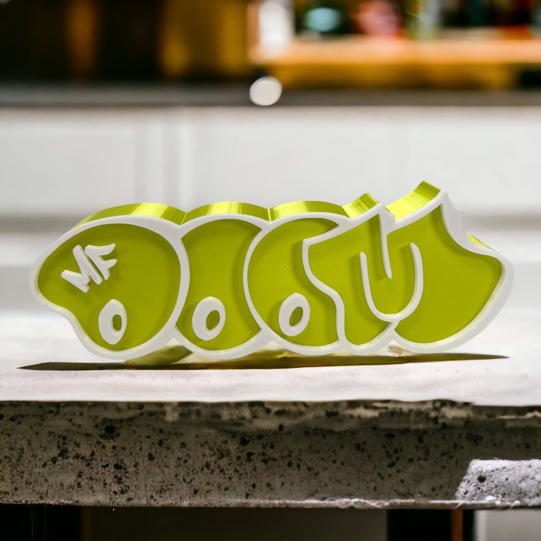 MF Doom Tabletop Decor Hip Hop Rap Sculpture - Etsy