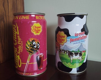 Vintage Cow Tin Chupa Chups, Chupa Chups Cow Tin Made in Spain, Cow Tin ...