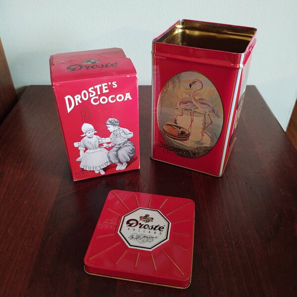 Droste Cocoa Tin - Etsy