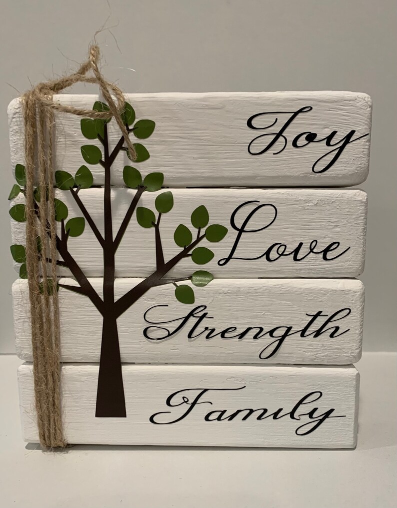 Family Blocks - Etsy