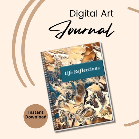 Digital Art Journal | Etsy