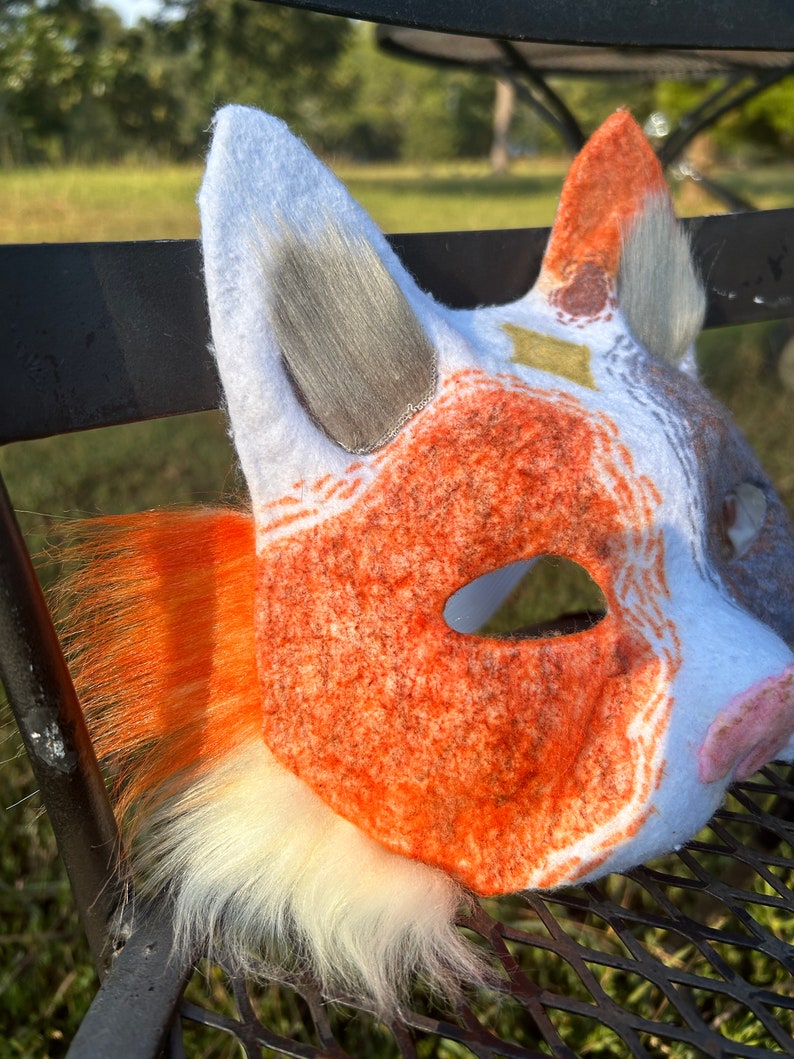 Calico Cat Mask - Etsy