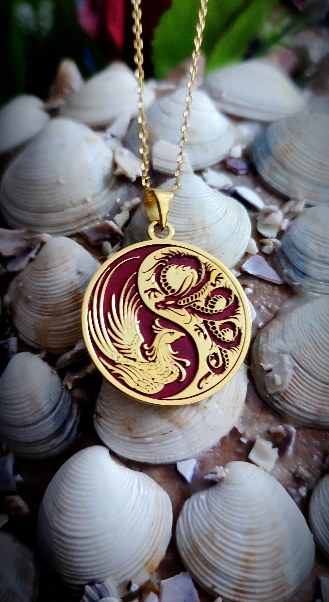 Yin Yang Necklace, Yin Yang Jewelry, Custom Made Personalized Yin Yang ...