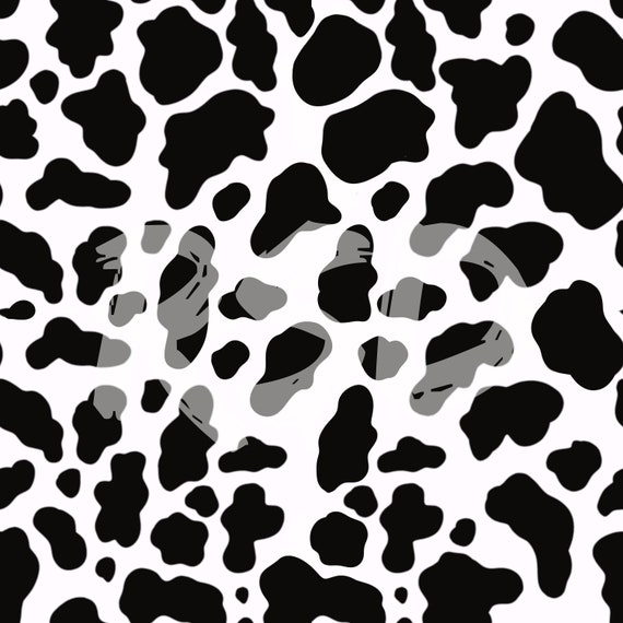 OG Cow Print Seamless Digital Download Background Animal | Etsy