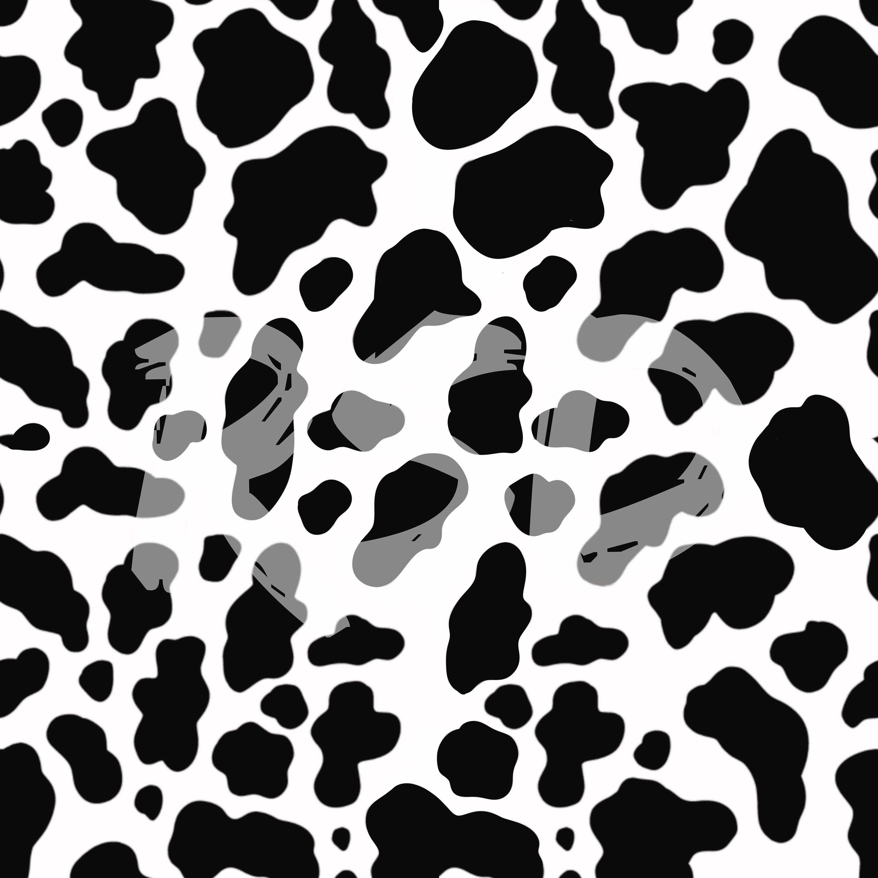 OG Cow Print Seamless Digital Download - Background Animal Black White ...