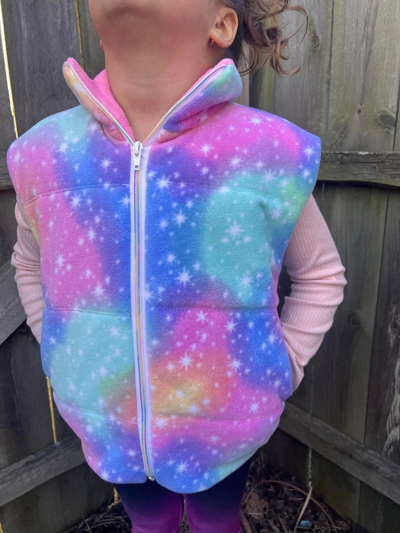 RSD Taylor Puffer Jacket Vest PDF Sewing Pattern Children Baby Toddler ...