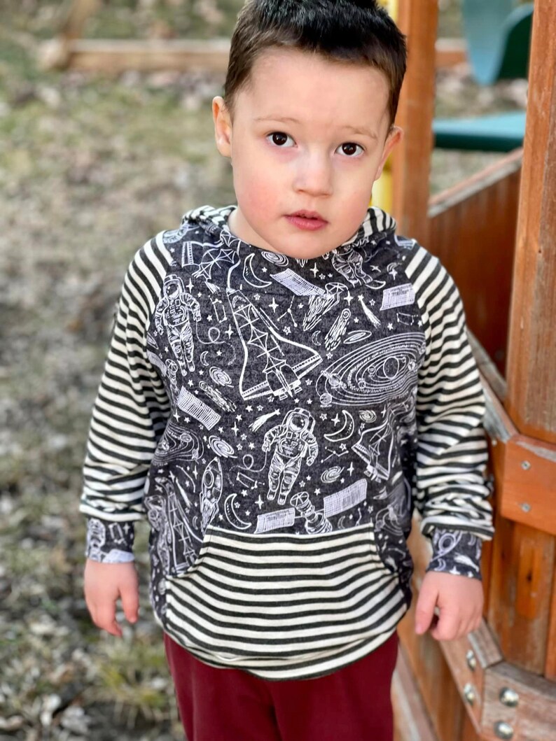 RSD Alex Hoodie PDF Sewing Pattern Children Baby Toddler Sewing Patterns - Etsy