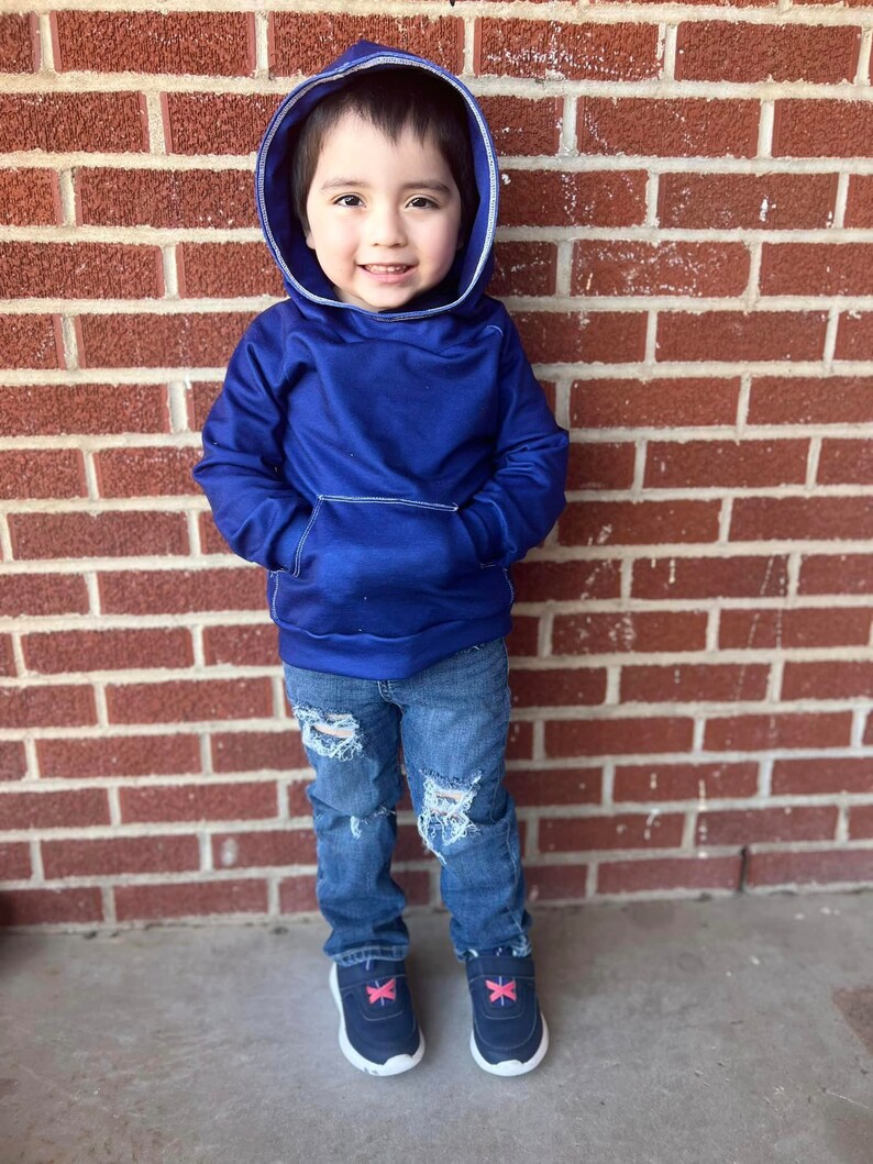 RSD Alex Hoodie PDF Sewing Pattern Children Baby Toddler Sewing Patterns - Etsy