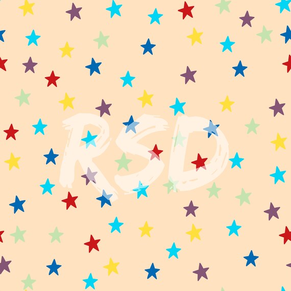 Princess Star Coordinate Seamless Digital Download - Etsy