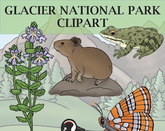 Plants and Animals of Cuyahoga Valley National Park Clipart - Etsy