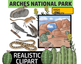 Redwoods National Park Clipart - National Park Clip Art - Etsy