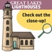 Great Lakes Lighthouses Clip Art (lighthouse Clipart) - Etsy