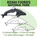 Kenai Fjords National Park Clip Art - National Park Clipart - Etsy