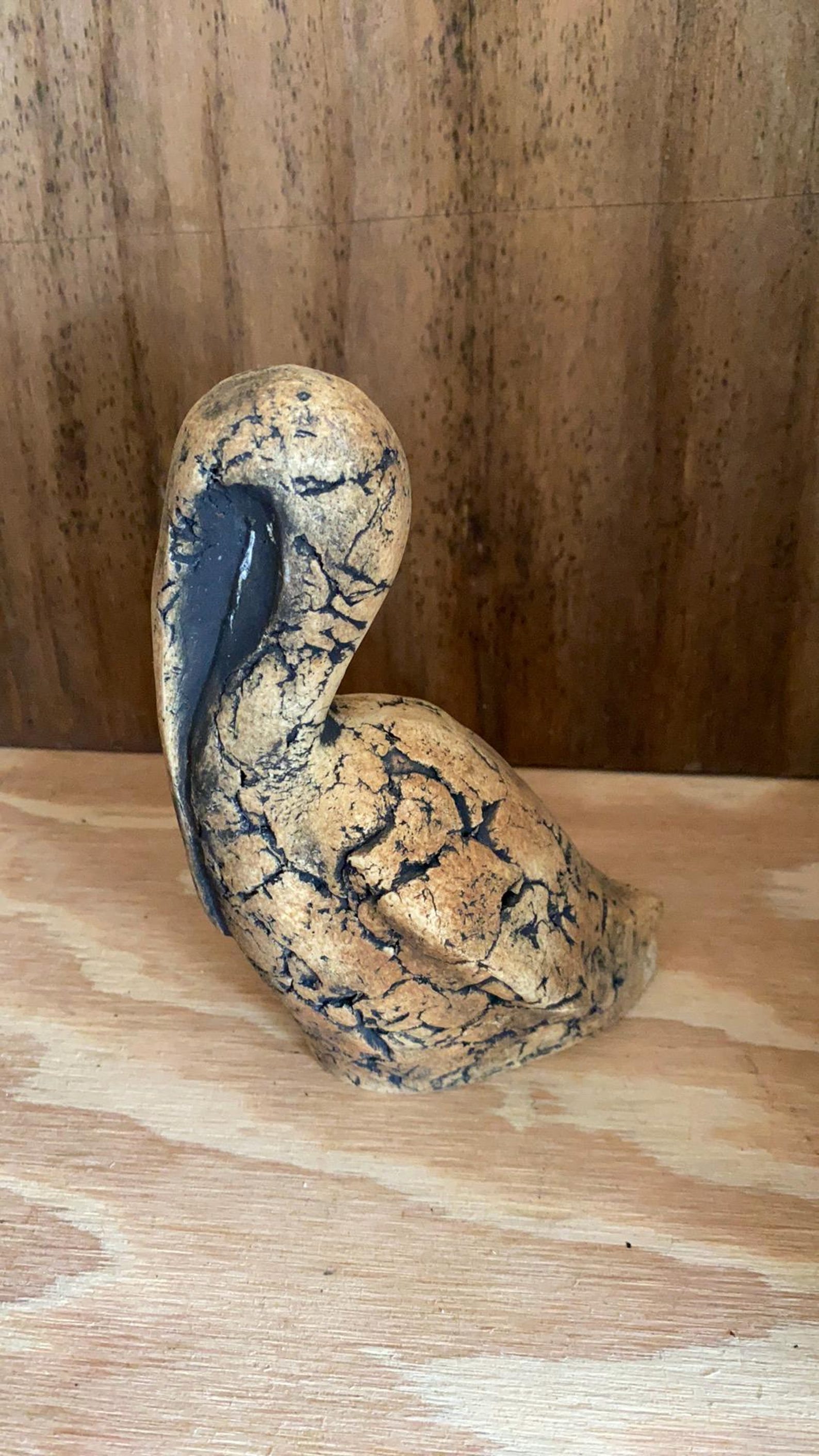 Vintage Stan Langwait Studio Rock Pottery Pelican Figurine 7x5x3 - Etsy