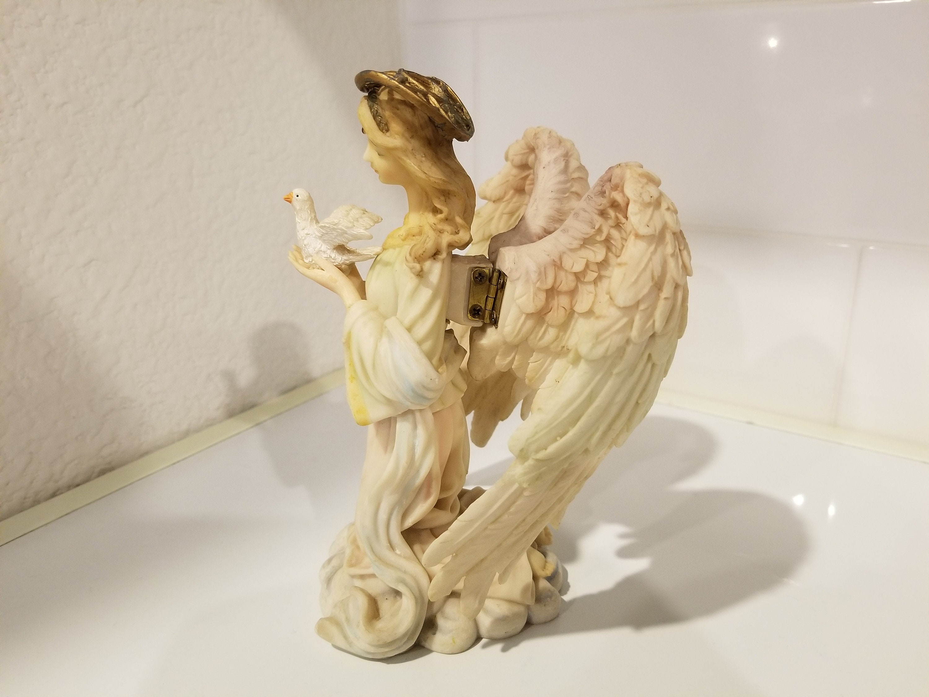 Vintage1970s Angle's Embrace, House of Lloyd Angel Hiding in Wings ...