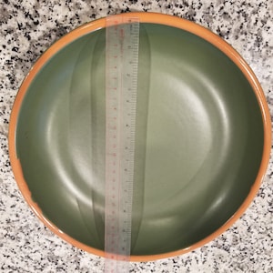 Platter, Terra Cotta Tableware 12" Large Square Serving Tray Green ...