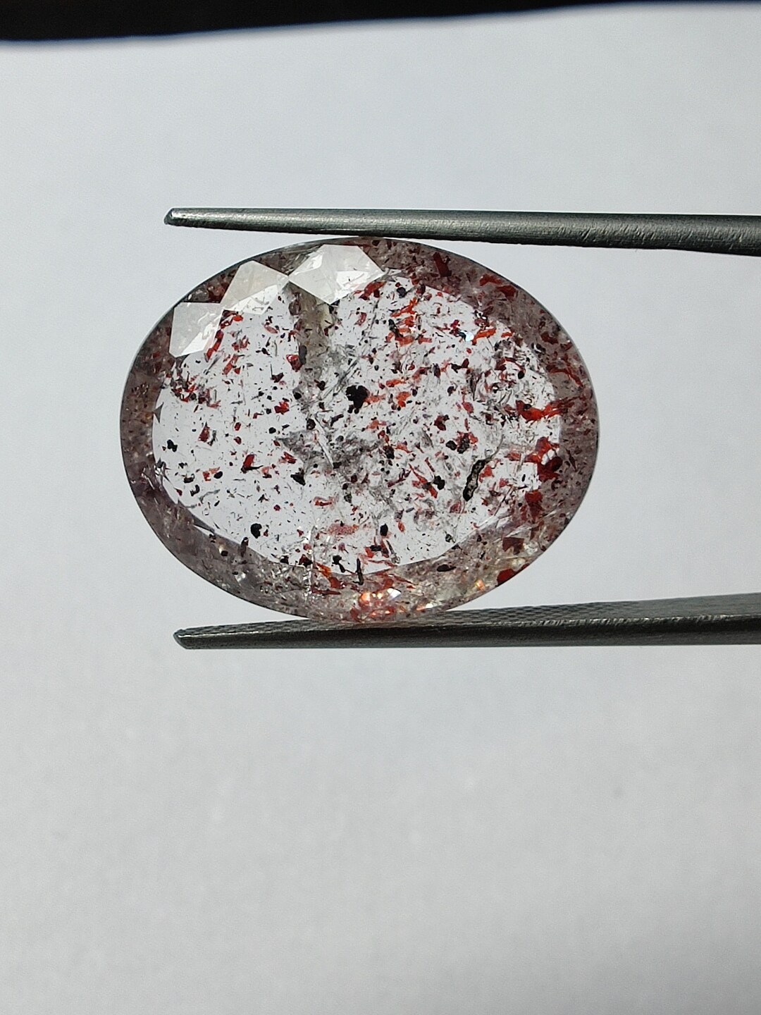 Extremely Rare Super Seven Faceted Crystal Having Healing Properties of ...