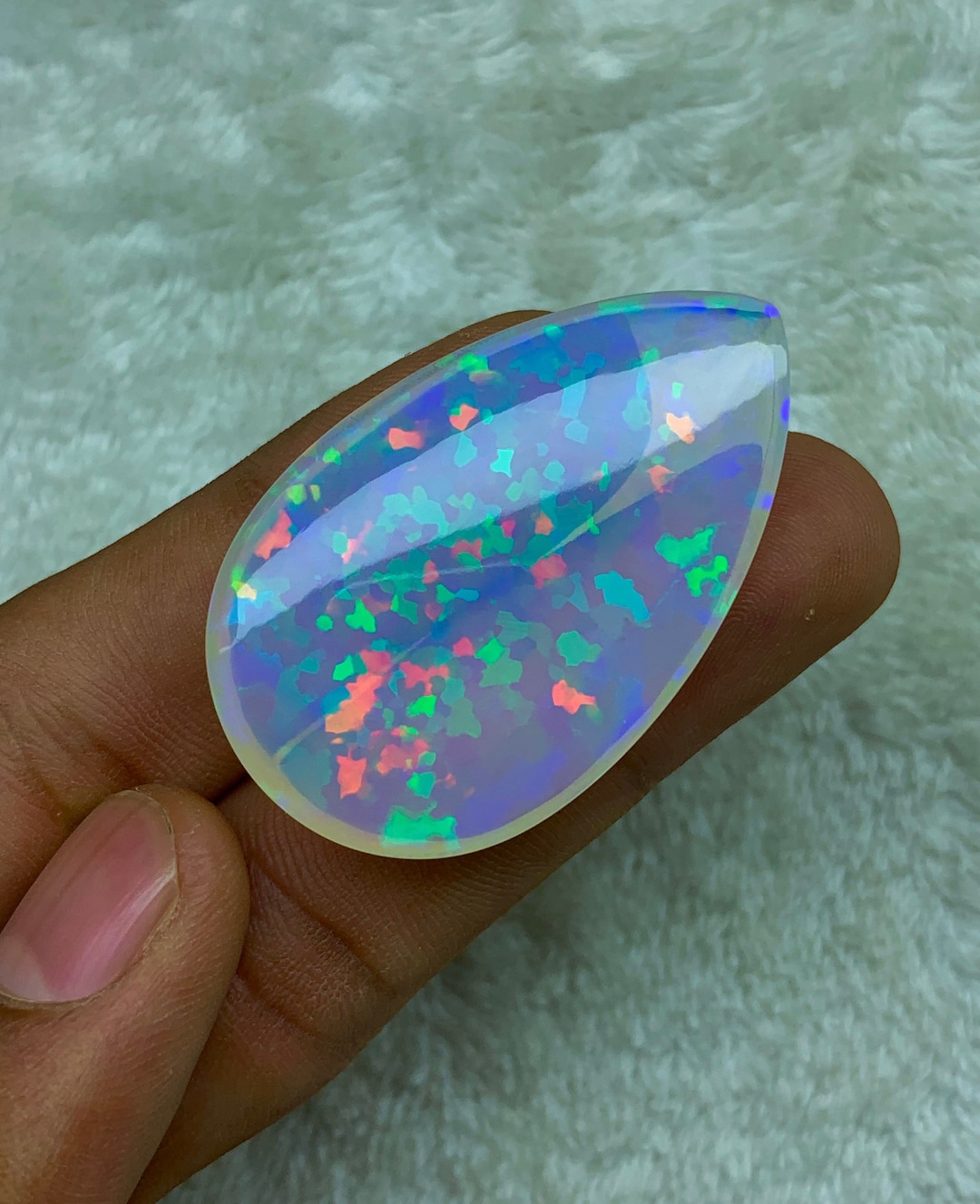 73.2ct Huge Size Opal Confetti Pattern, Crystal Welo Opal, Ethiopian ...