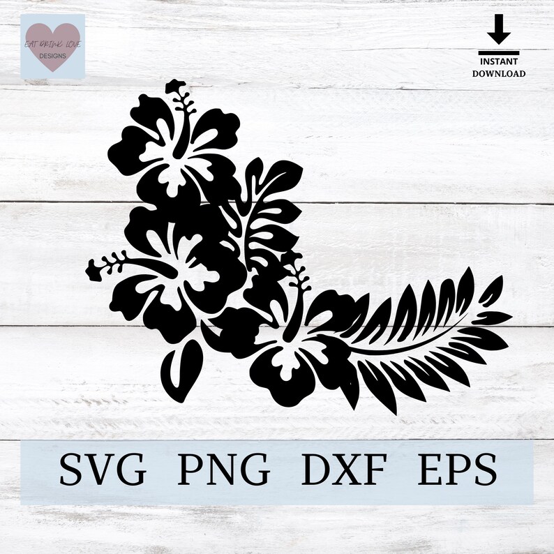 Tropical Flowers SVG Bundle / Cut File / Cricut / Clip Art / - Etsy