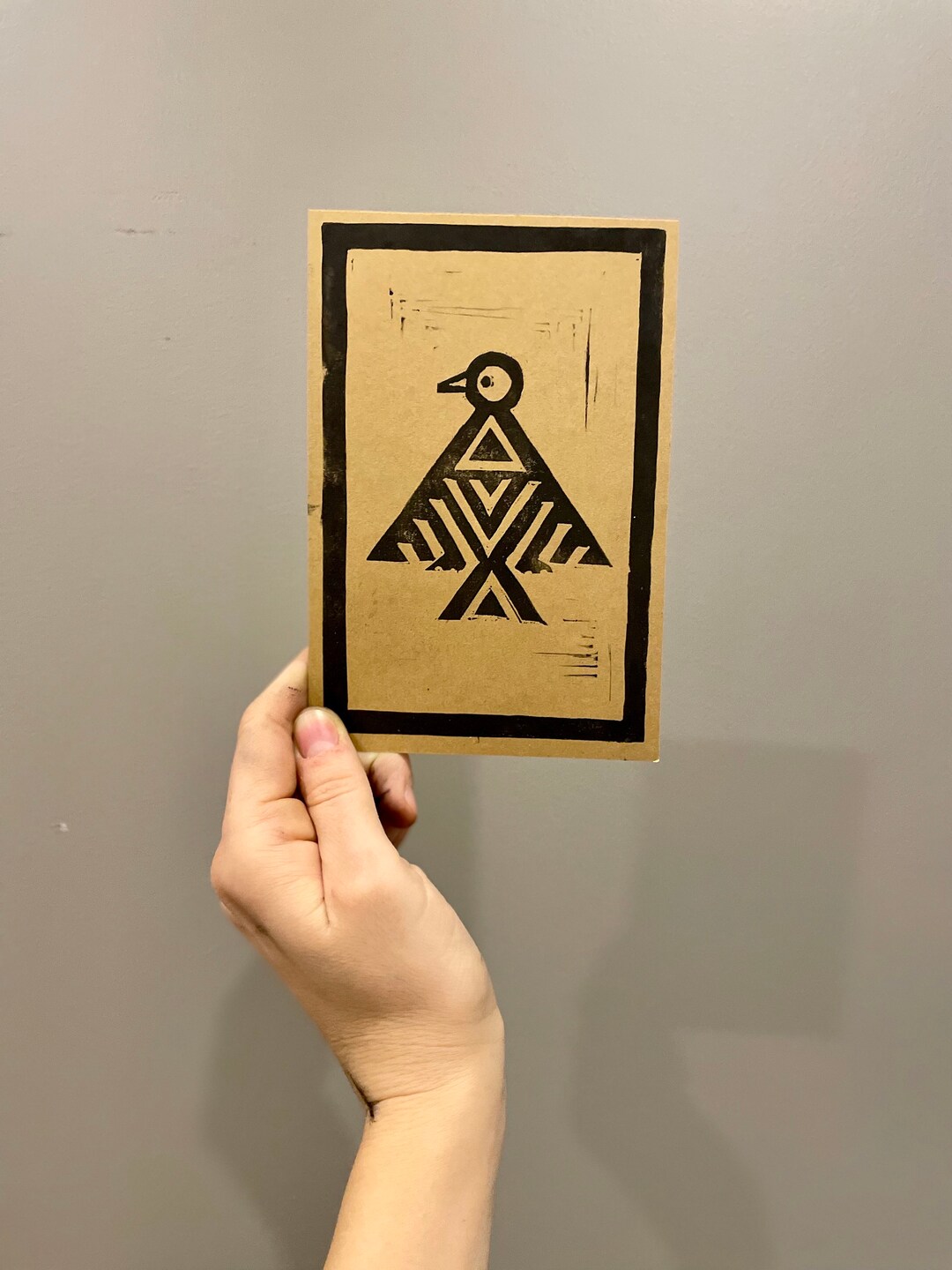 Freedom, Eagle, Wall Art, Block Print, Native American Symbol - Etsy