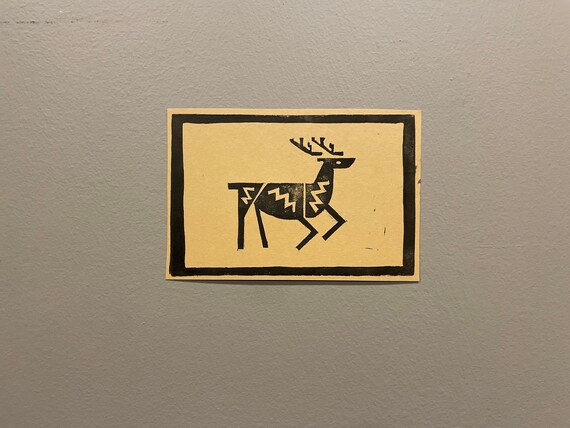 Native American Drawings Of Deer