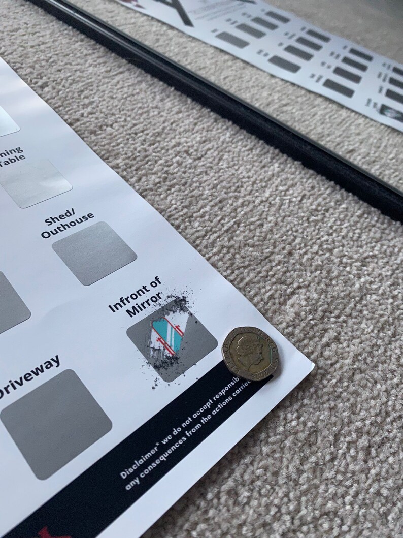 The Naughty House Scratch Poster Couple Date Night Anniversary Mature ...