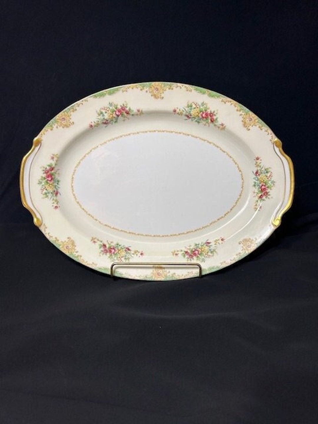 Monarch China Coronado Large Oval Serving Platter - Etsy