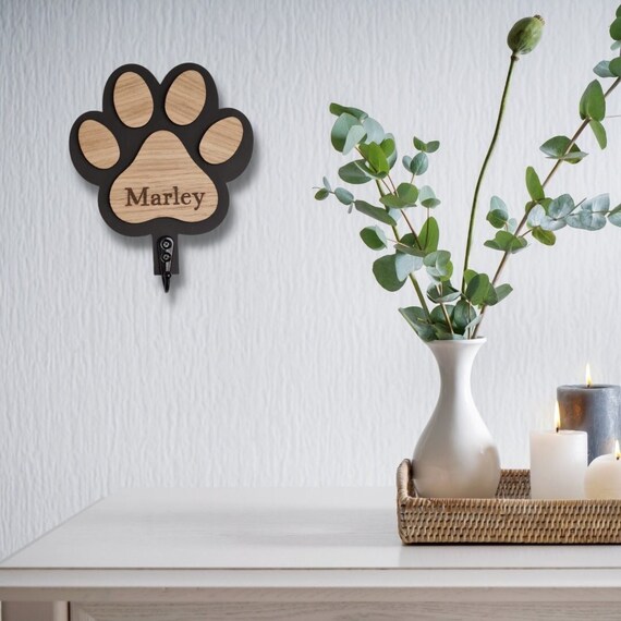 Dog Lead Hanger / Lead Holder / Pets / Dog / Family / - Etsy UK