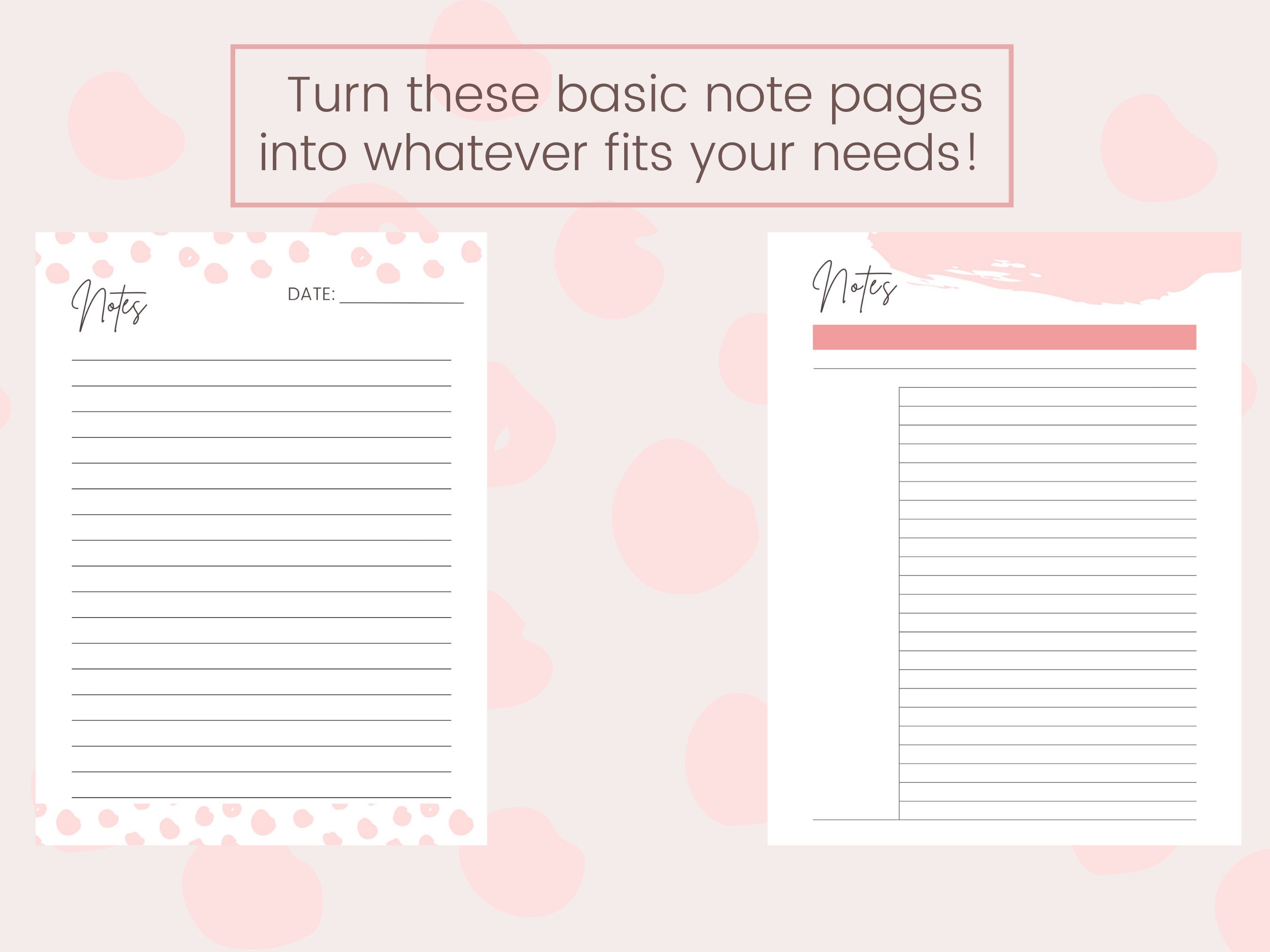 2022 Digital Planner Printable Planner Beginner Digital Planner