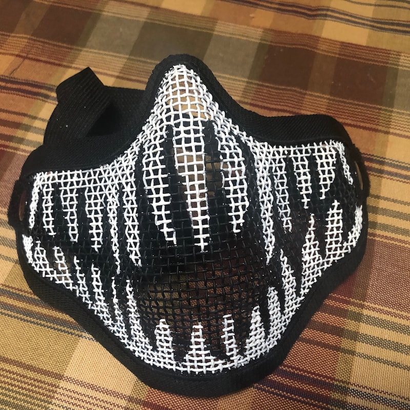 Metal Face Mask - Etsy