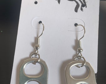 Pop Tab Earrings - Etsy