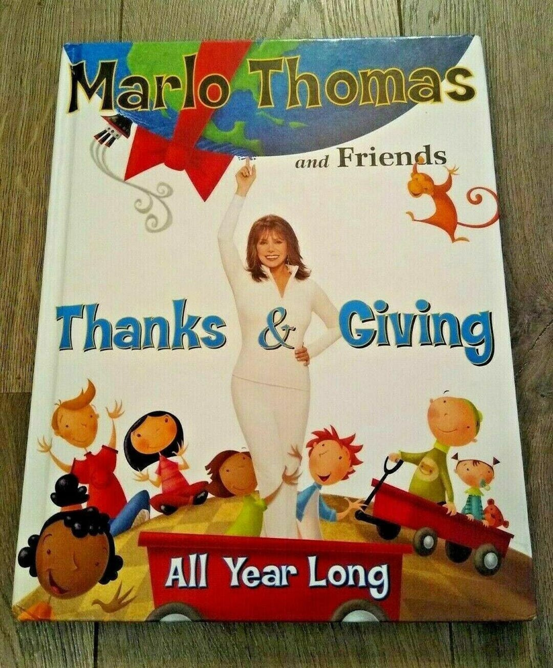Marlo Thomas and Friends Book CD Set Thanks & Giving All Year Long St ...