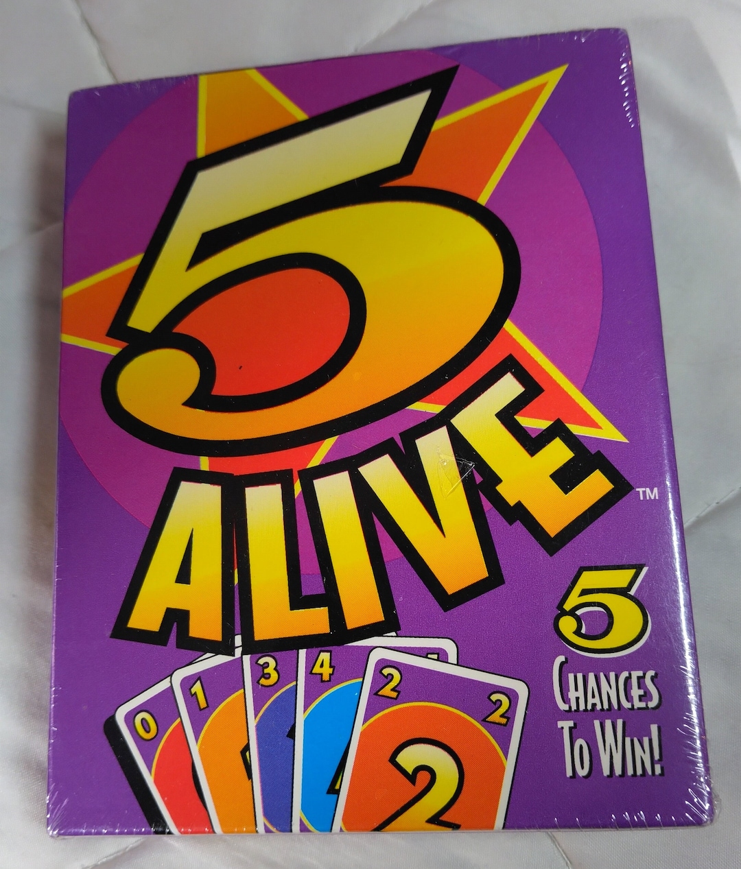 Mattel Inc. 5 Alive 1994 Playing Cards New Pack Ages 7 to Adult 2 to 6 ...
