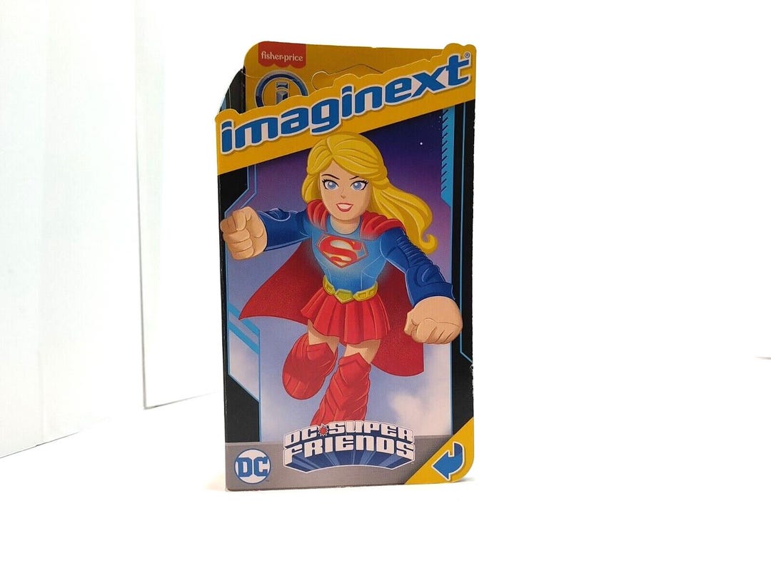 Imaginext DC Super Friends SUPER Girl Figure #13 - Bat-tech/light-up - Etsy