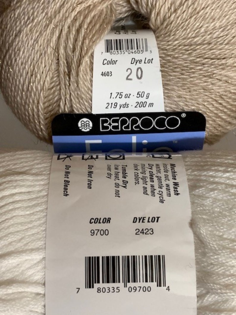 Berroco Folio Luxe KN98/ Berroco Comfort KN315 Sold - Etsy