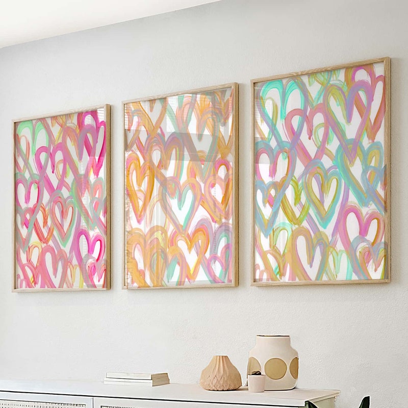 Heart Art - Etsy