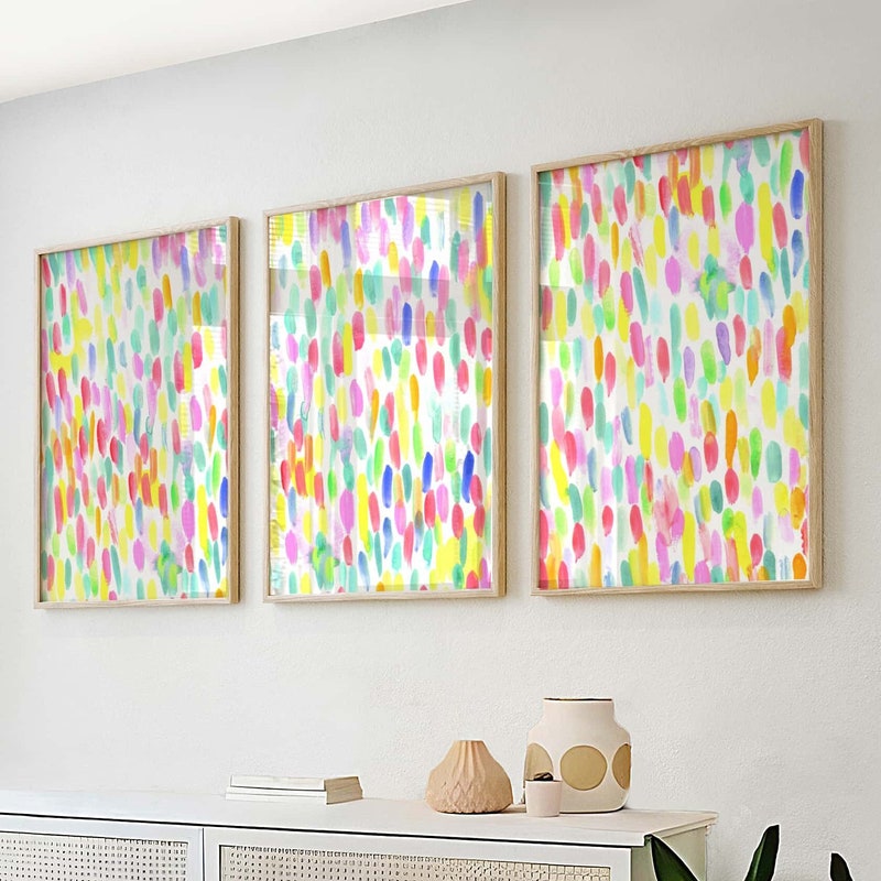 Bright Color Art - Etsy