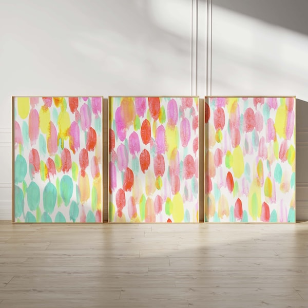 Bright Color Art - Etsy