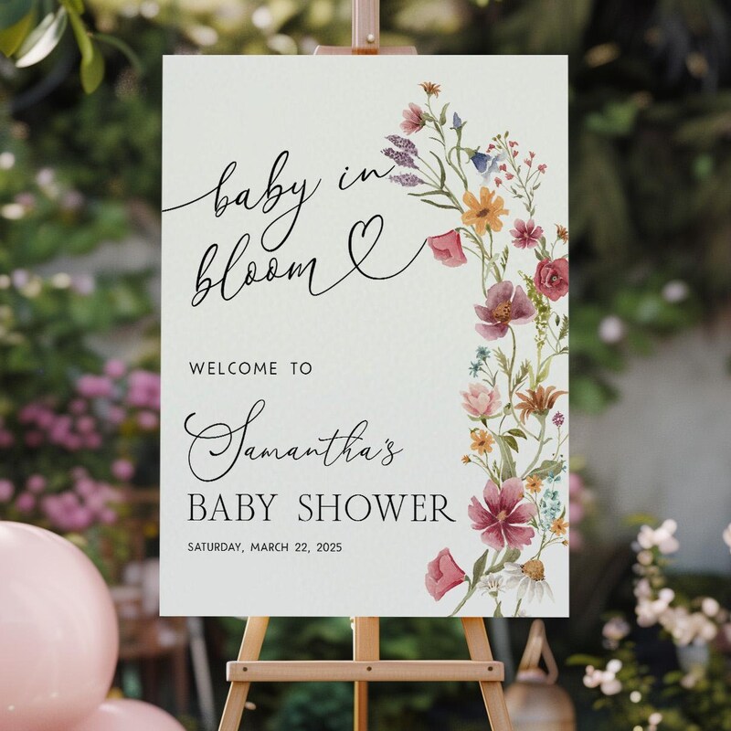 Baby Shower Signs - Etsy