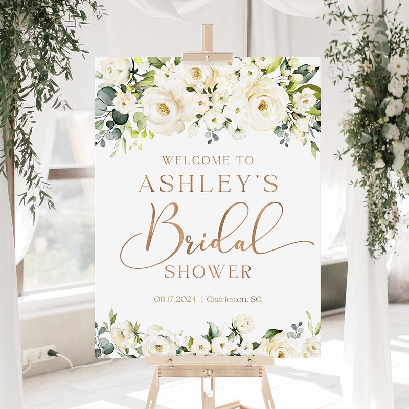 Bridal Shower Welcome Sign - Etsy