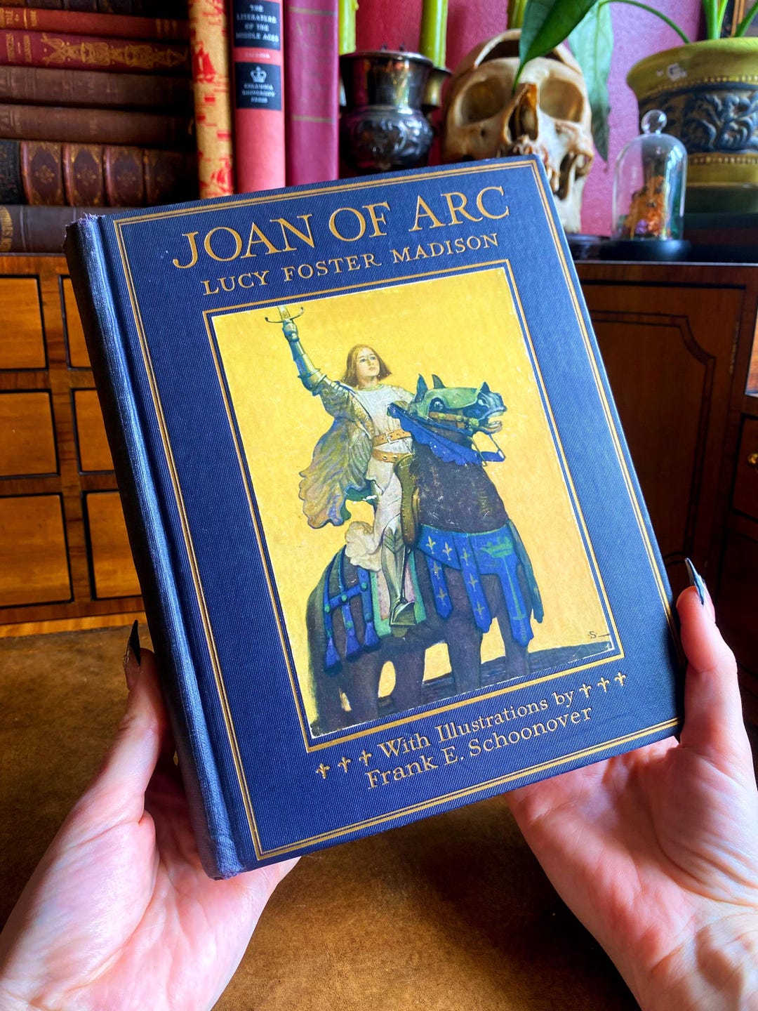 JOAN OF ARC the Warrior Maid by Lucy Foster Madison - 1919 - Etsy