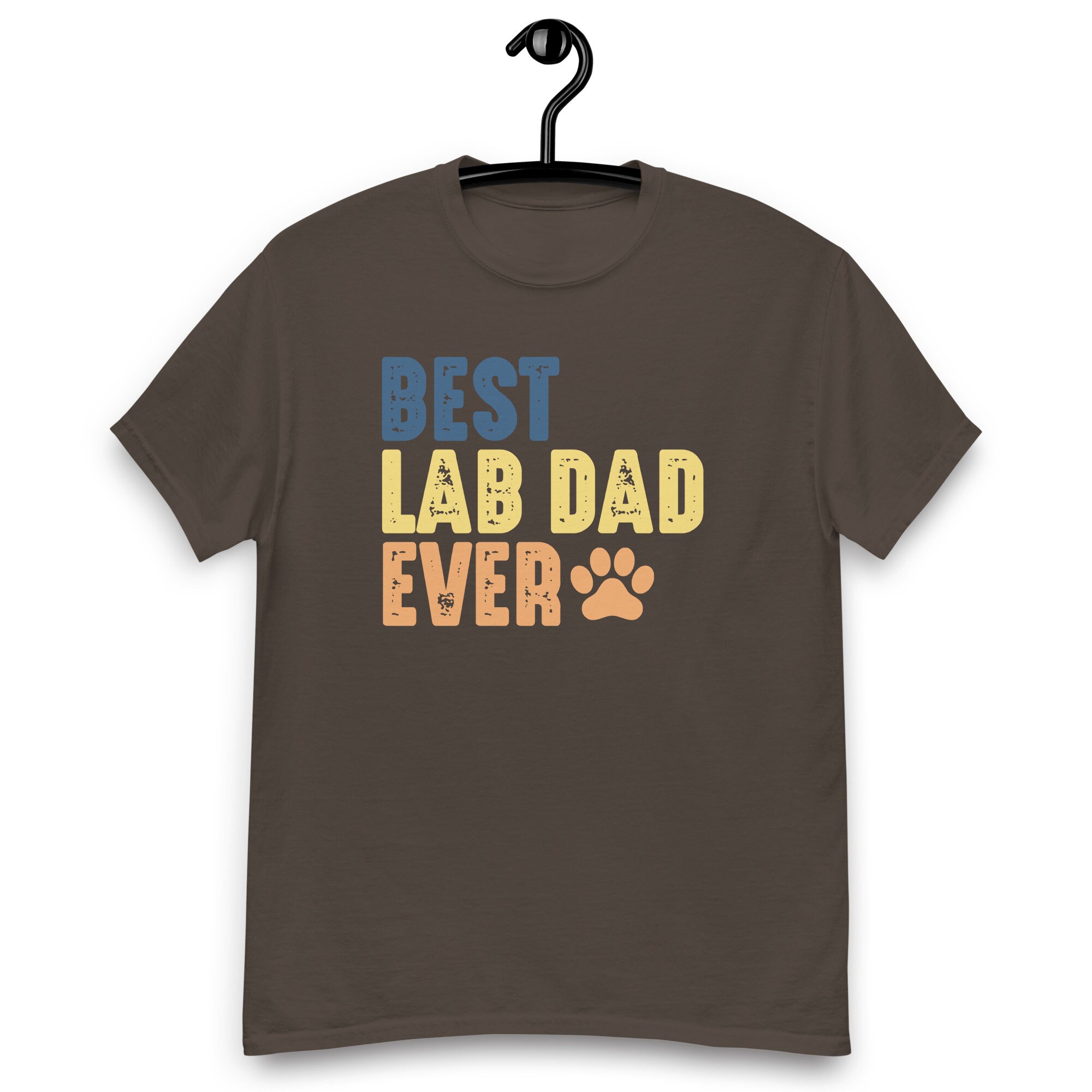 Best Lab Dad Shirt, Labrador Lover Men's Classic Tee - Etsy
