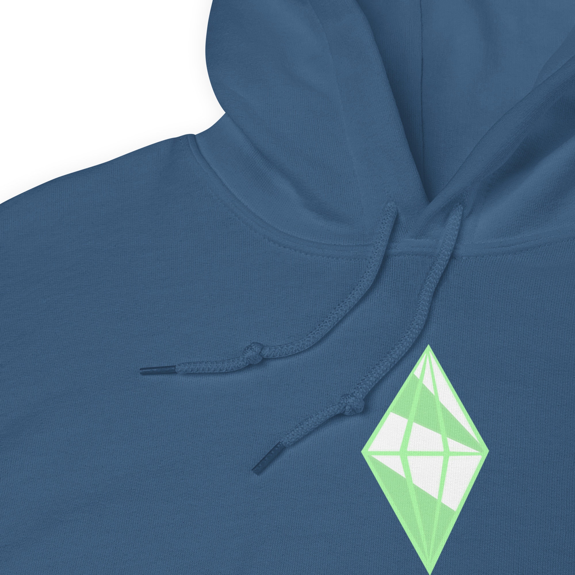 The Sims Merch Sims Green Diamond Sims Plumbob Oversized Hoodie Gift ...