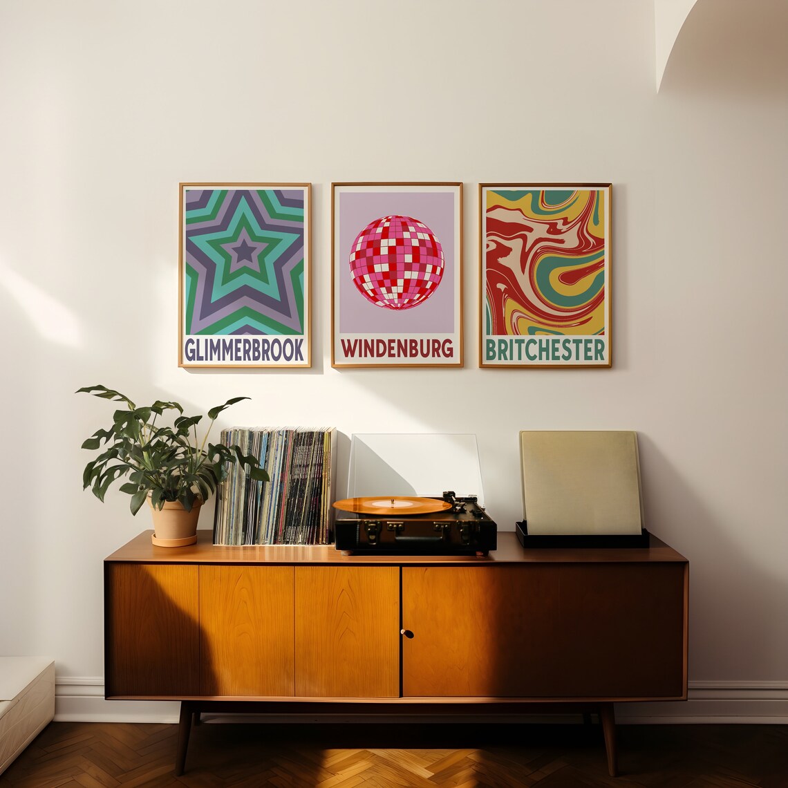 Set of 24 Digital Art Prints Sims Worlds Trendy Travel Prints Gift Sims ...